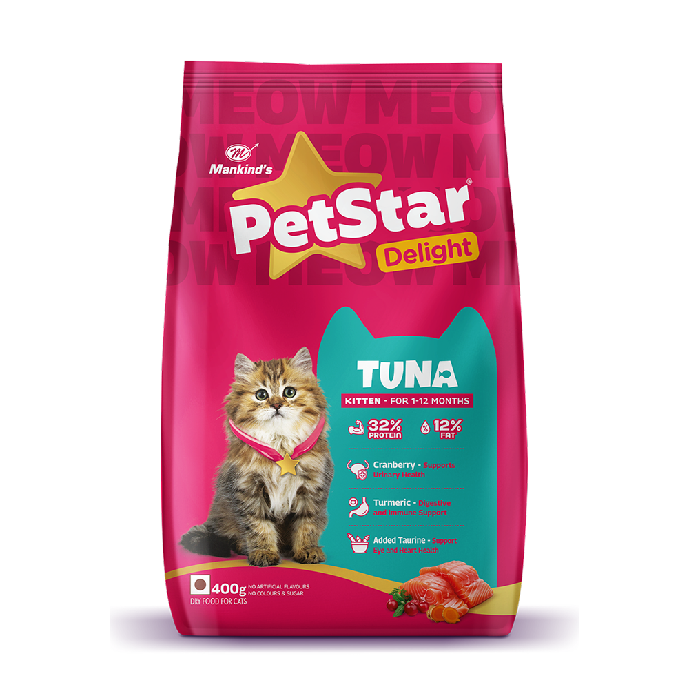Mankind PetStar Tuna Kitten Cat Dry Food | Supertails