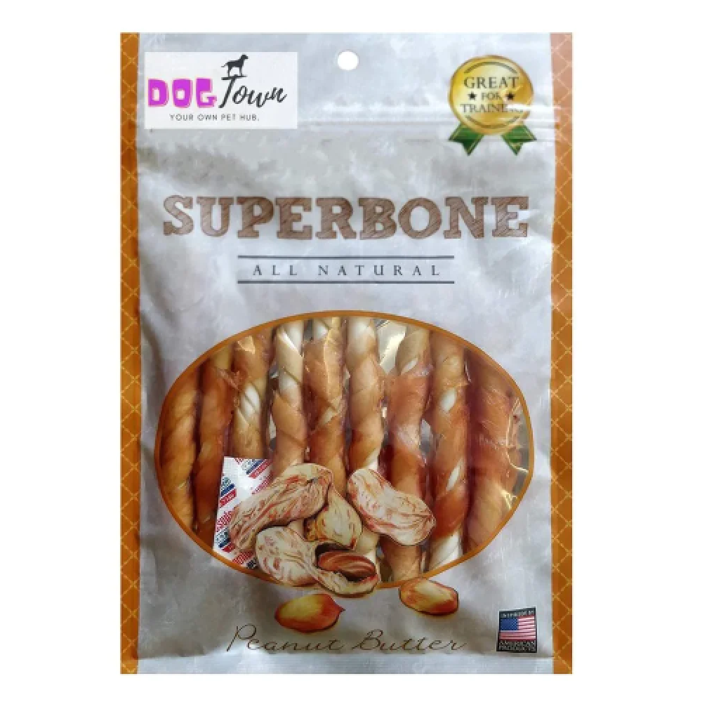 Buy Super Bone Peanut Butter Chicken Stick Dog Treats online at Supertails.com