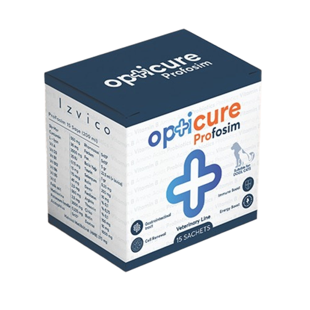 Opticure Profosim Probiotic Supplement for Dogs and Cats | Supertails