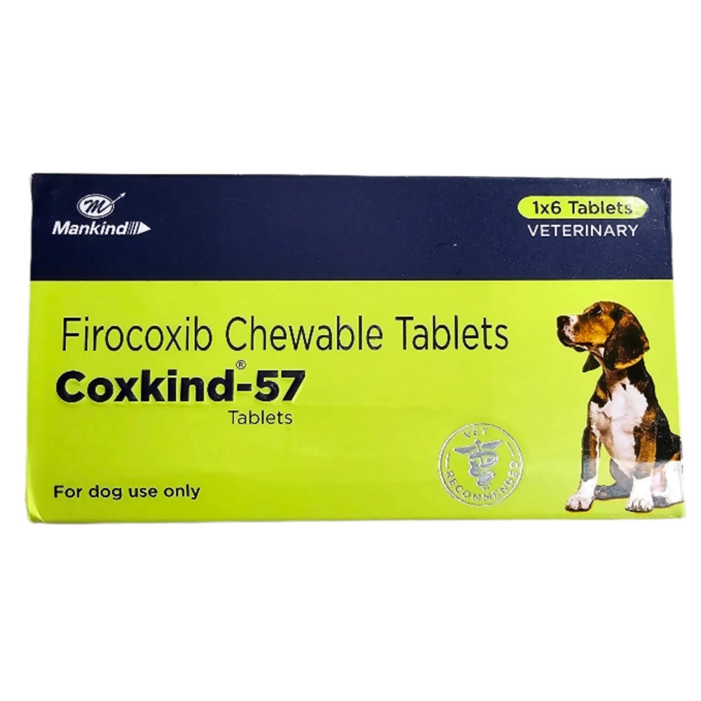 Buy Mankind Coxkind 57mg (Firocoxib) Tablet for Dogs online at ...