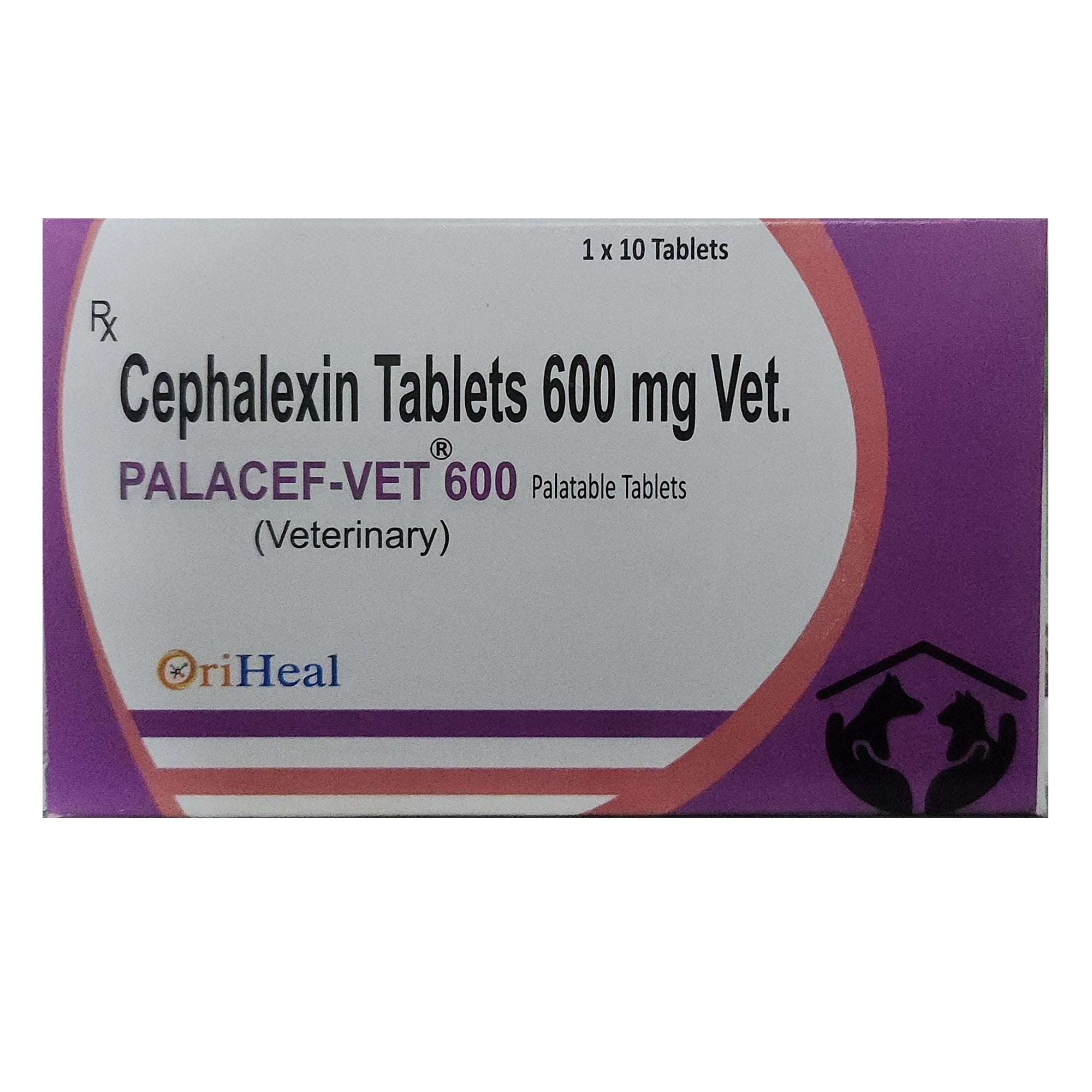 Oriheal Palacef Vet Palatable 600 Mg Tablet For Dogs And Cats for Dogs ...