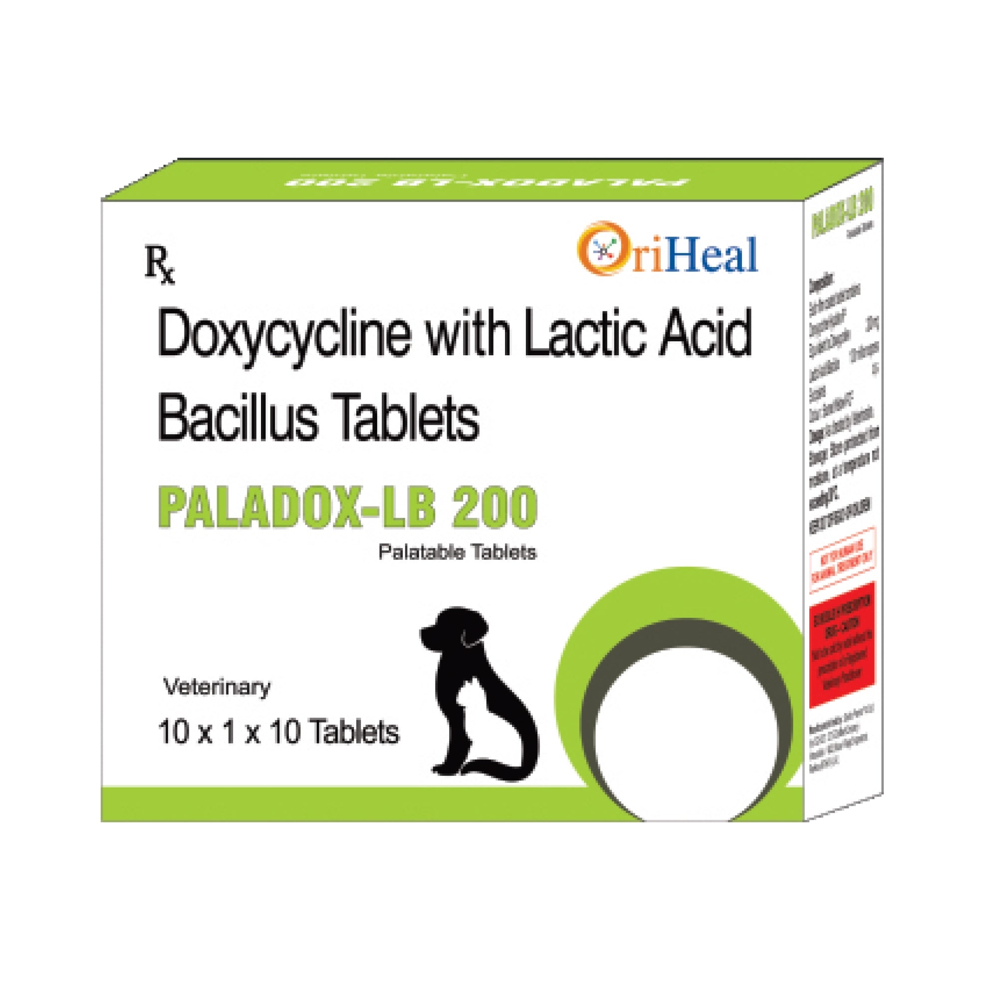 Oriheal Paladox Lb 200Mg Tablet For Dogs And Cats for Dogs and Cats ...