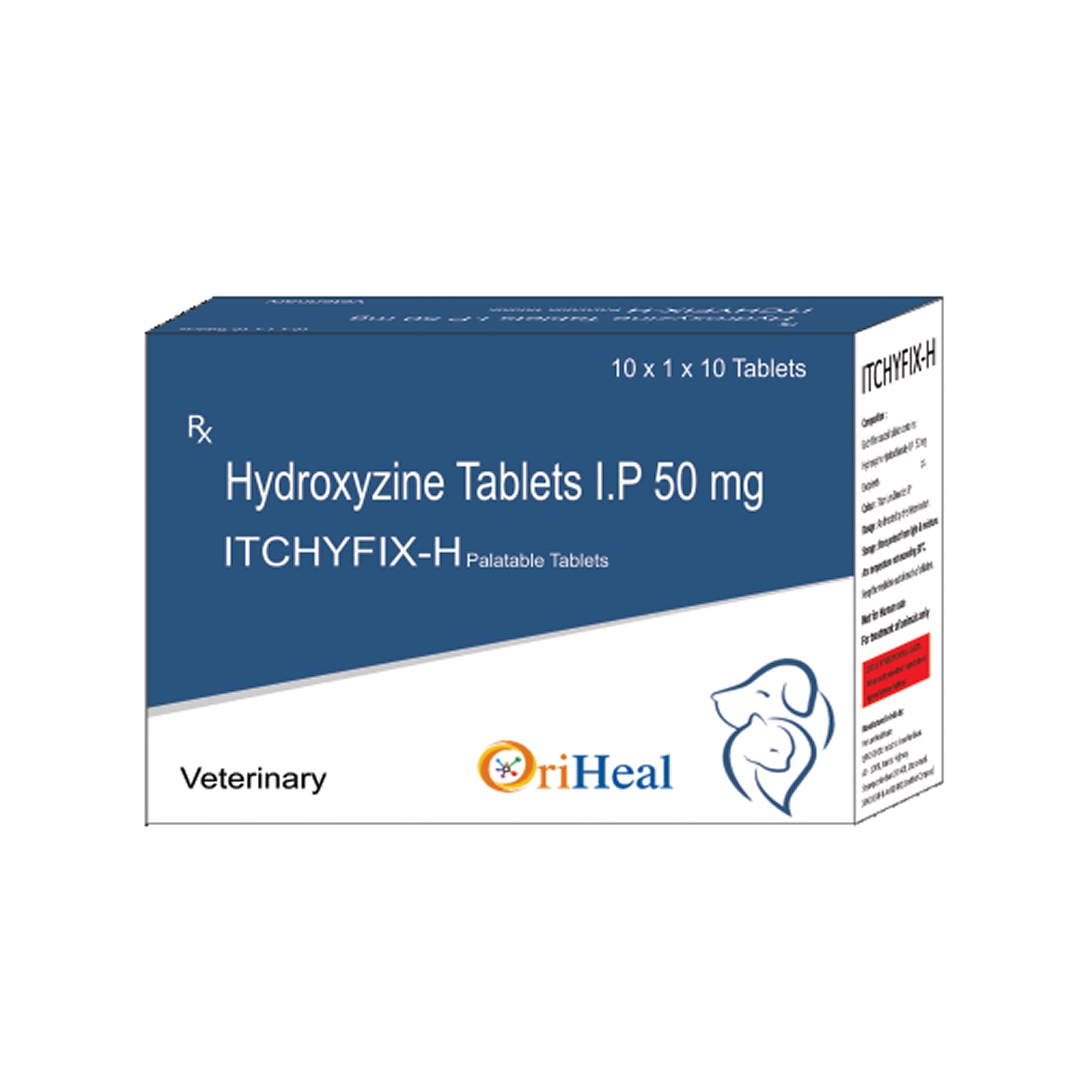 Oriheal Itchyfix H 50Mg Tablets For Dogs And Cats for Dogs and Cats ...