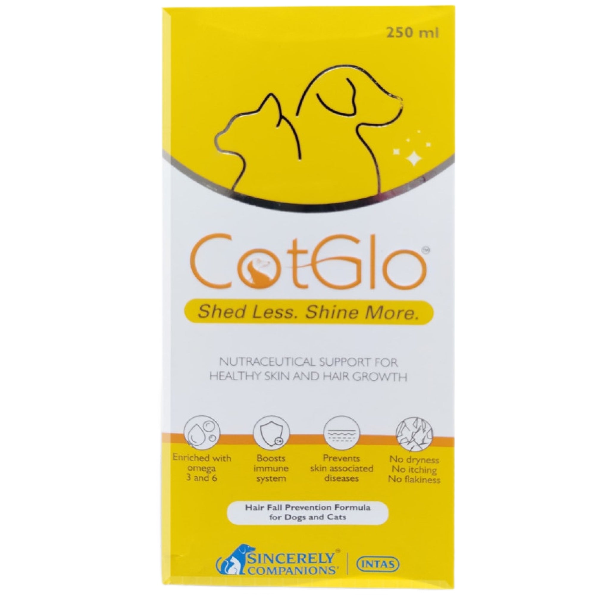 Intas Intacal Cotglo for Dogs and Cats (250ml) | Supertails