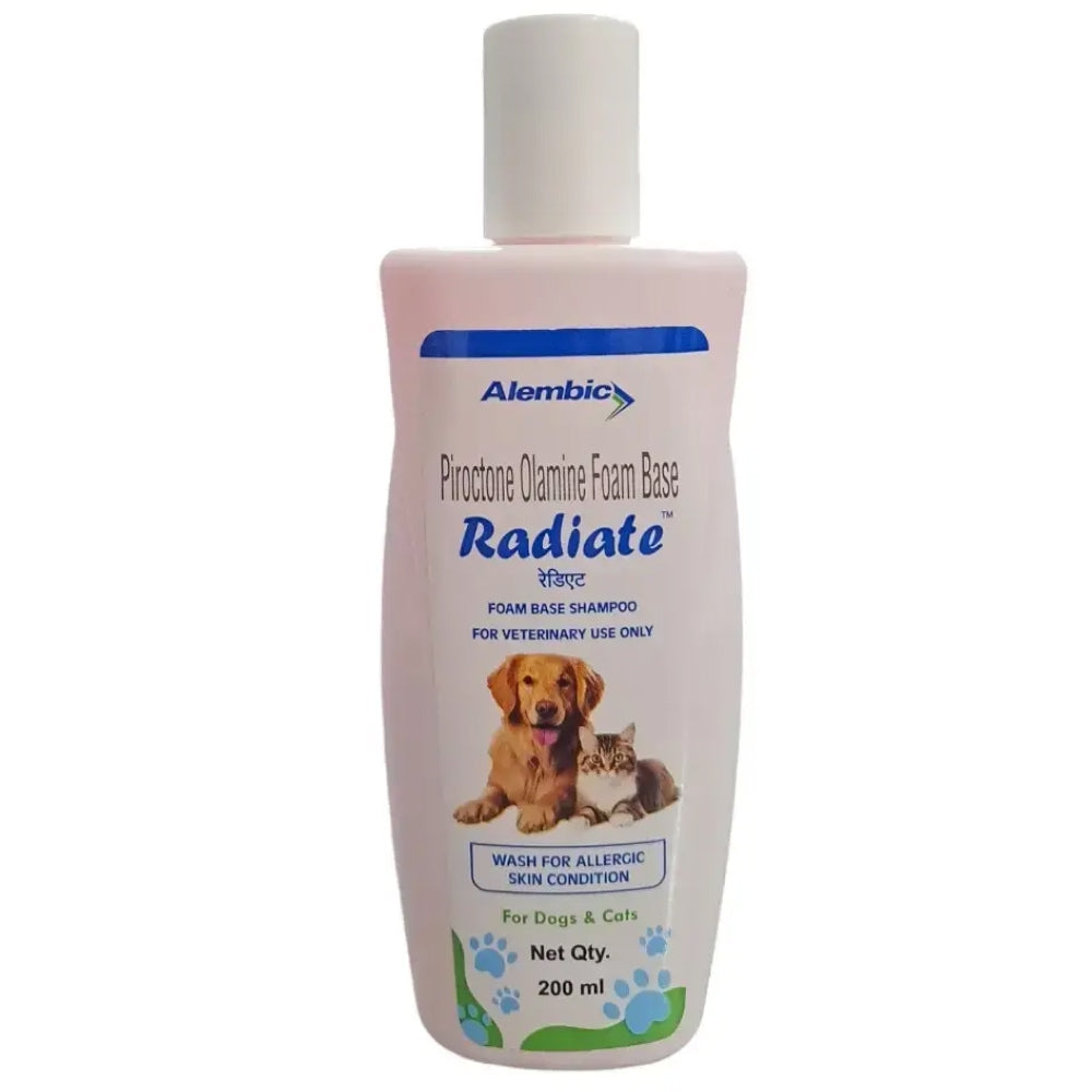 Alembic Radiate Anti Dandruff Shampoo for Dogs and Cats | Supertails