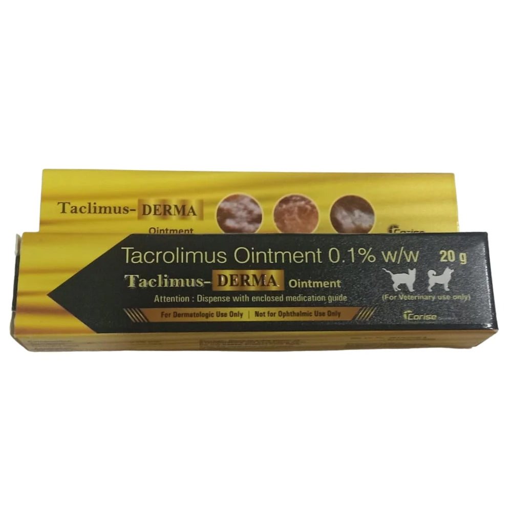 Corise Taclimus Derma Ointment 20gm for Dogs and Cats | Supertails