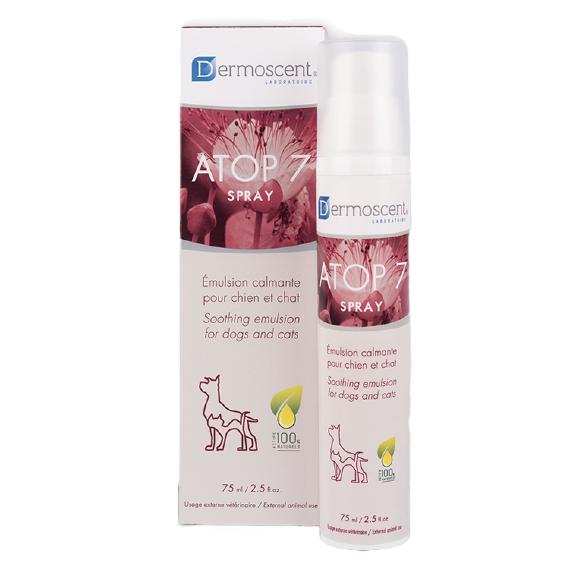 Savavet Dermoscent R Atop 7 R Hydra Spray For Dogs Cats for Skin ...
