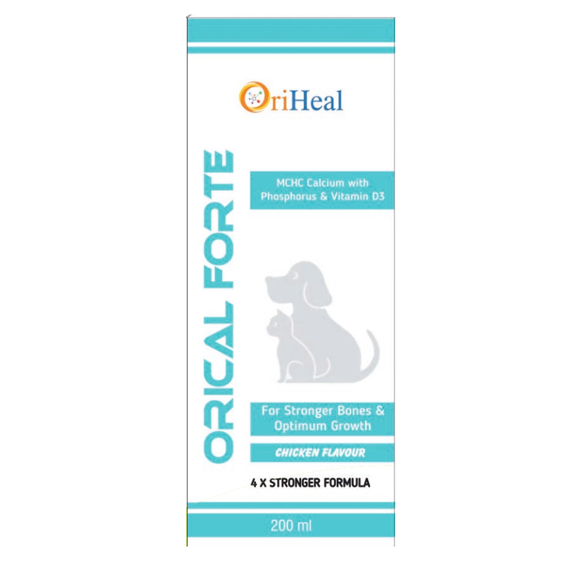 Oriheal Orical Forte Syrup for Stronger bones & Optimal Growth for Dog ...