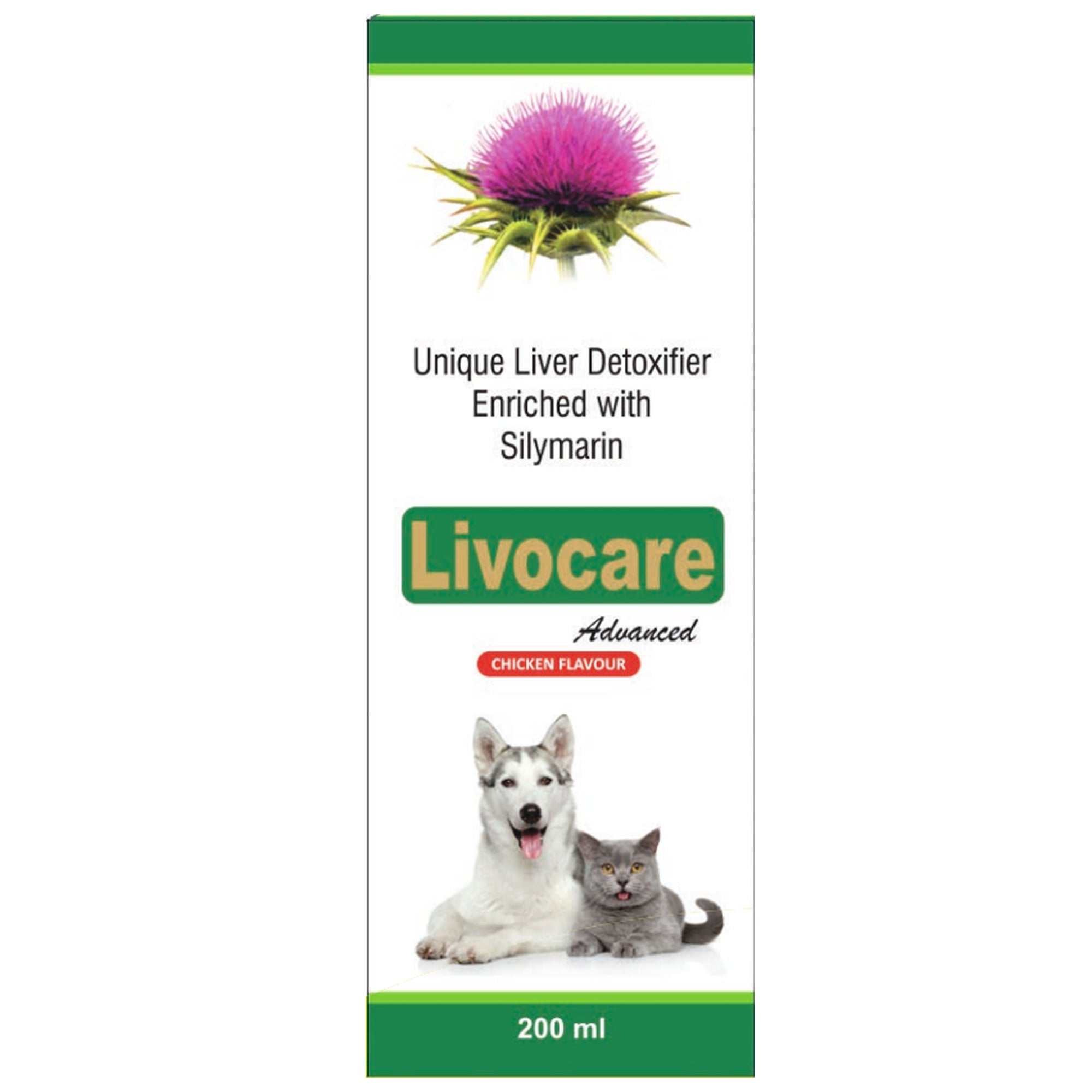Buy Oriheal Livocare Advanced Syrup for Dogs and Cats 200ml online at ...