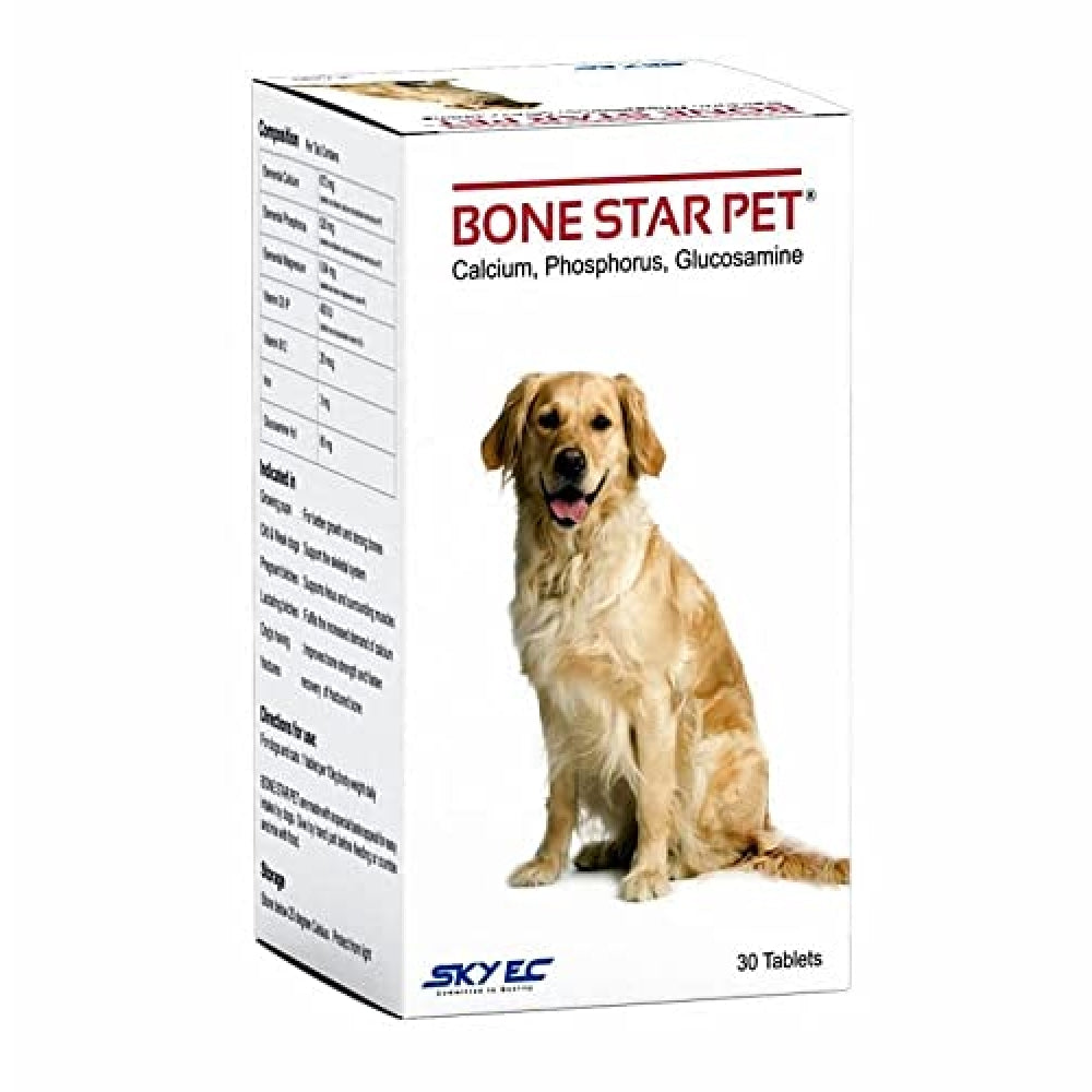 Buy Skyec Bone Star Tablets for Dogs online at Supertails.com