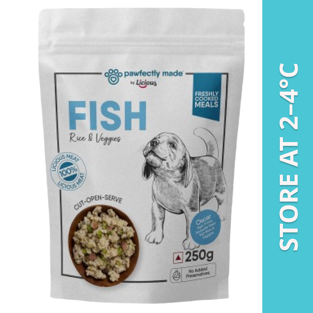 Pawfectly Made By Licious Fish Rice & Veggies Home Meal for Dogs ...