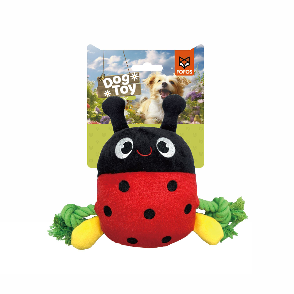 Buy Barkbutler x Fofos Garden Ladybug Plush Toy for Dogs online at ...