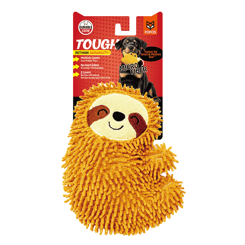Buy Barkbutler x Fofos Tough Sloth Chew Toy for Dogs online at ...