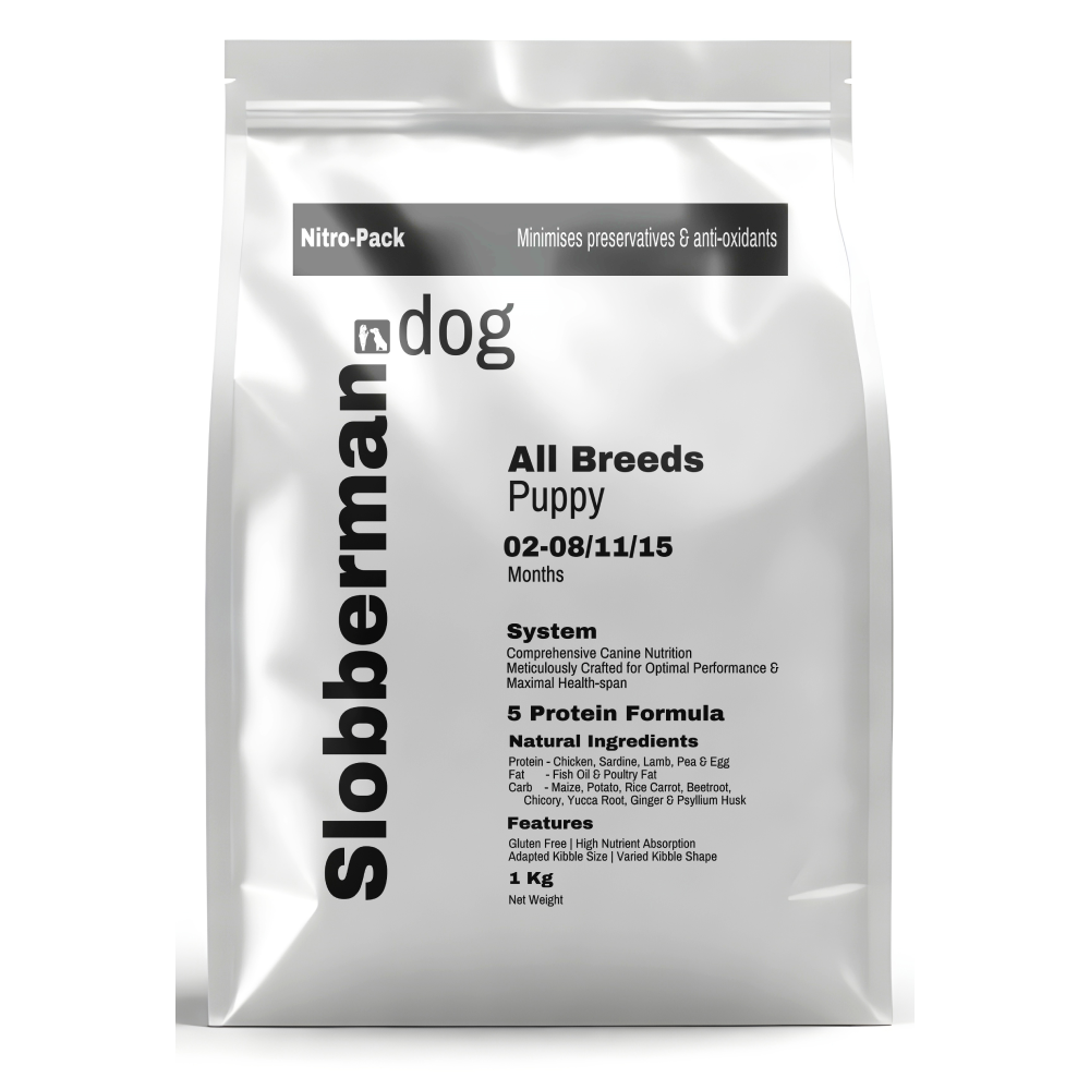 Slobberman dog Gluten Free High Protein All Breed Puppy Dog Dry Food ...
