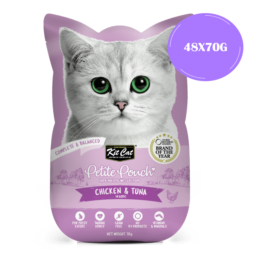 Kit Cat Chicken and Tuna Cat Wet Food | Supertails