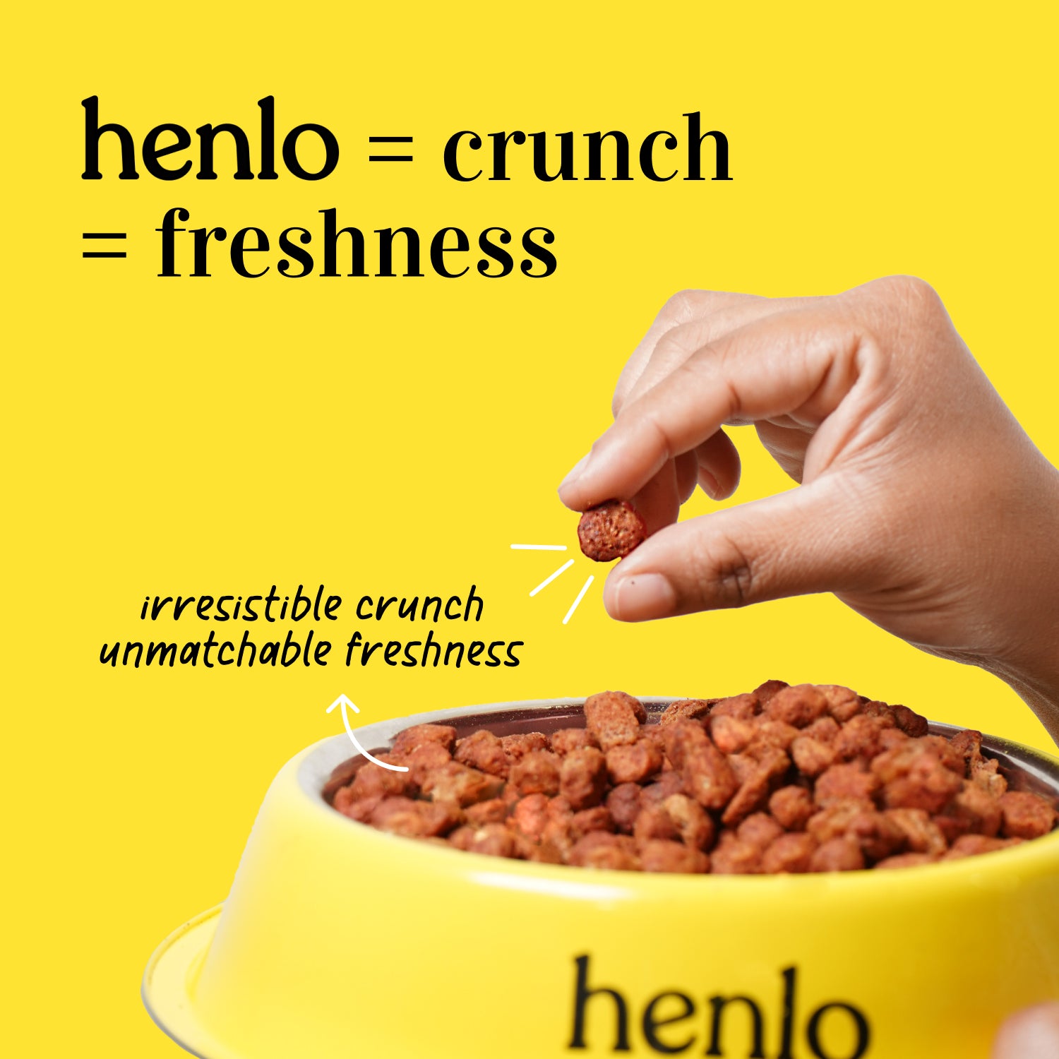 Henlo Chicken and Egg Baked Dry Food for Adult Dogs & Puppies | 100% H ...