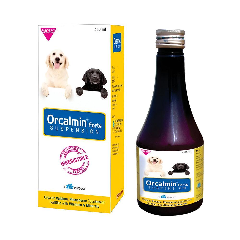 Ttk Orcalmin Forte Organic Calcium Suspension for Dogs | Supertails