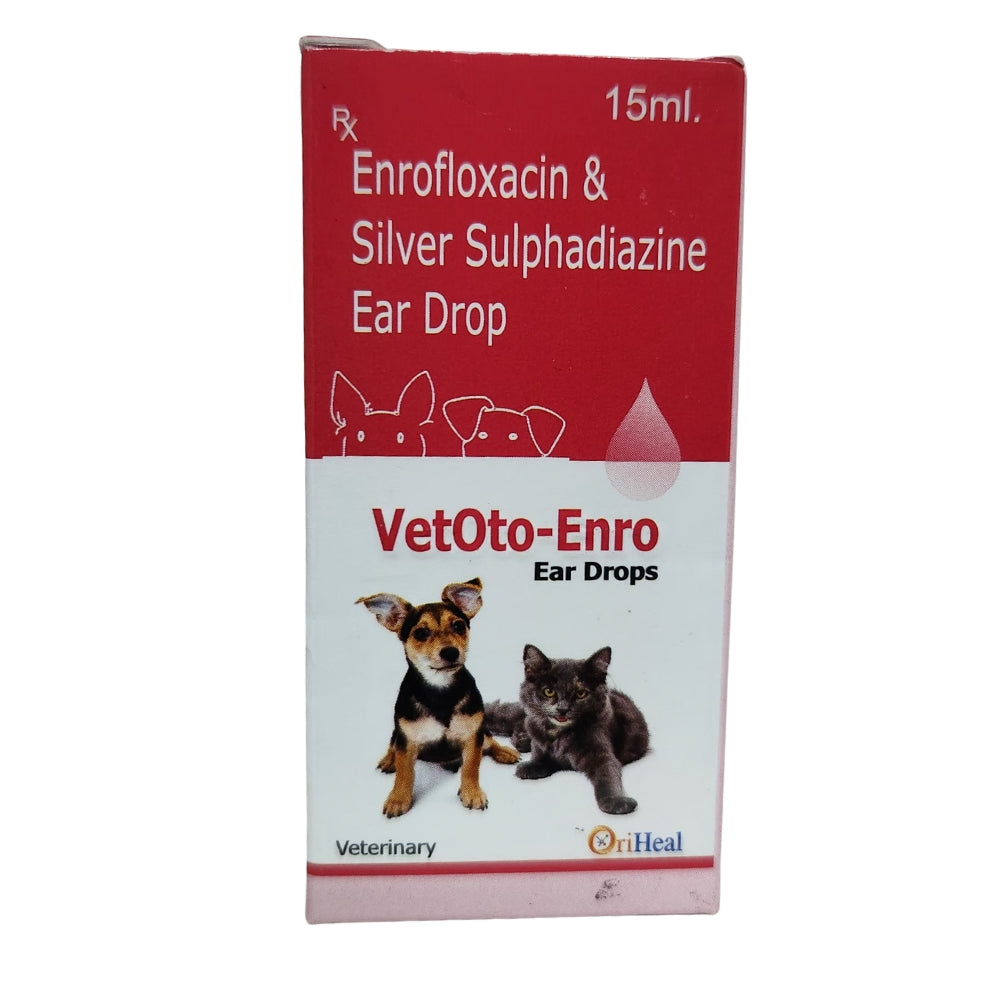 Oriheal Vetoto Enro Ear Drops For Dogs And Cats for Dogs and Cats: Uses ...