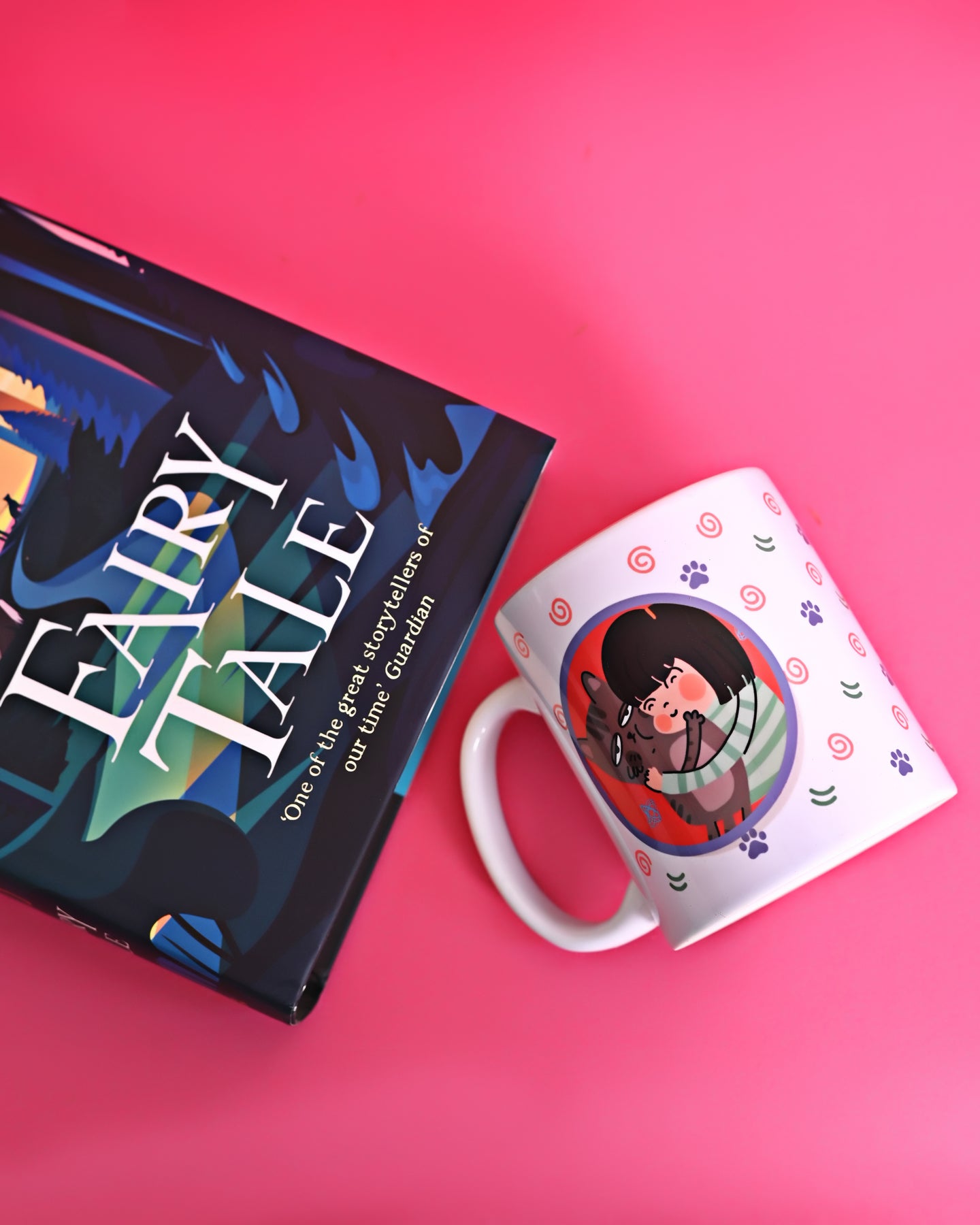 Buy Furry Tales Whiskers Hates Mom Hugs Ceramic Coffee Mug (White ...