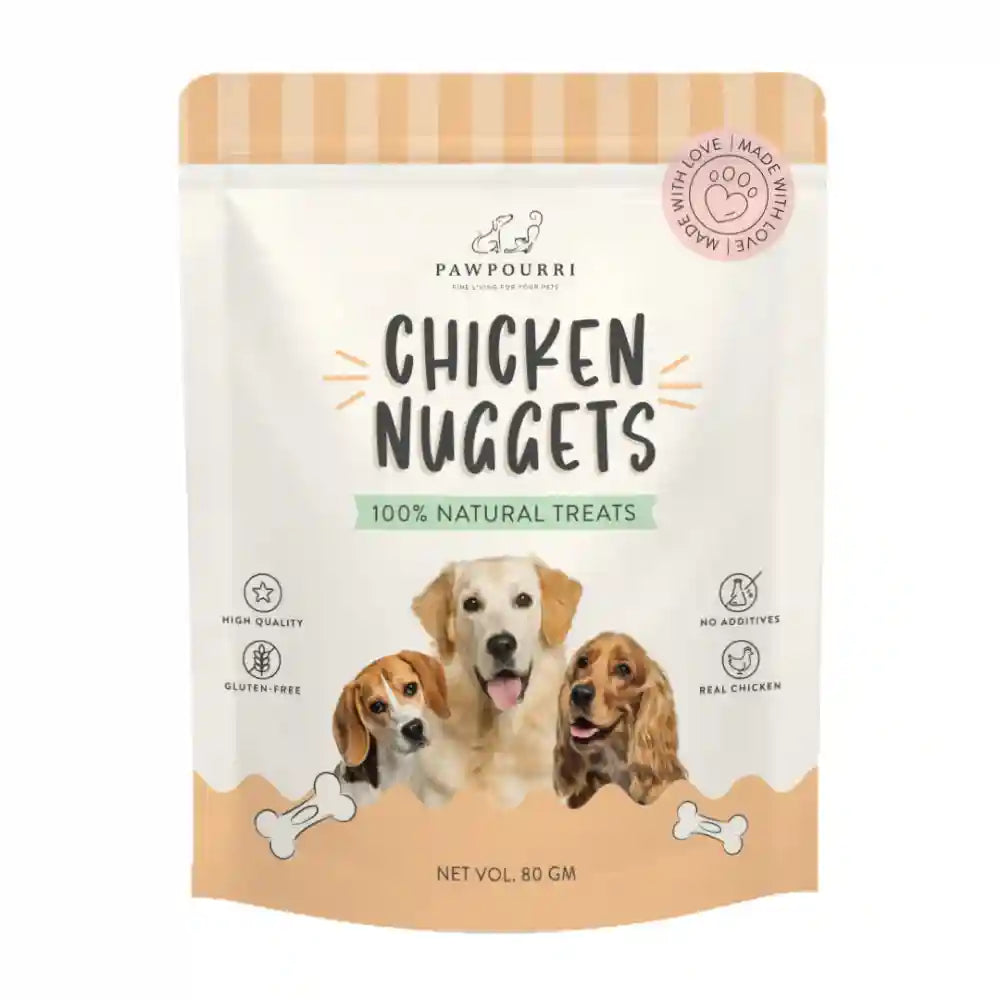 Buy Pawpourri 100% Natural Chicken Nuggets Dog Treat online at ...