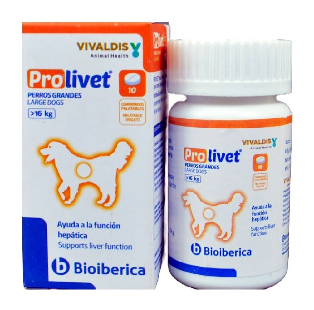 Vivaldis Prolivet Liver Support Tablets for Large Dogs Above 15kg: View ...