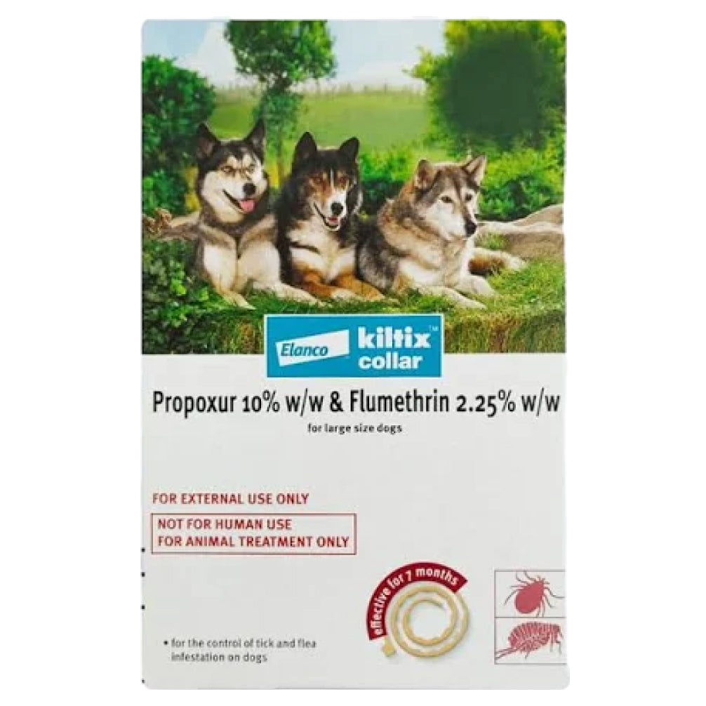 Buy Bayer Kiltix Tick Collar for Large & Giant Dogs Online | 30 Minute ...