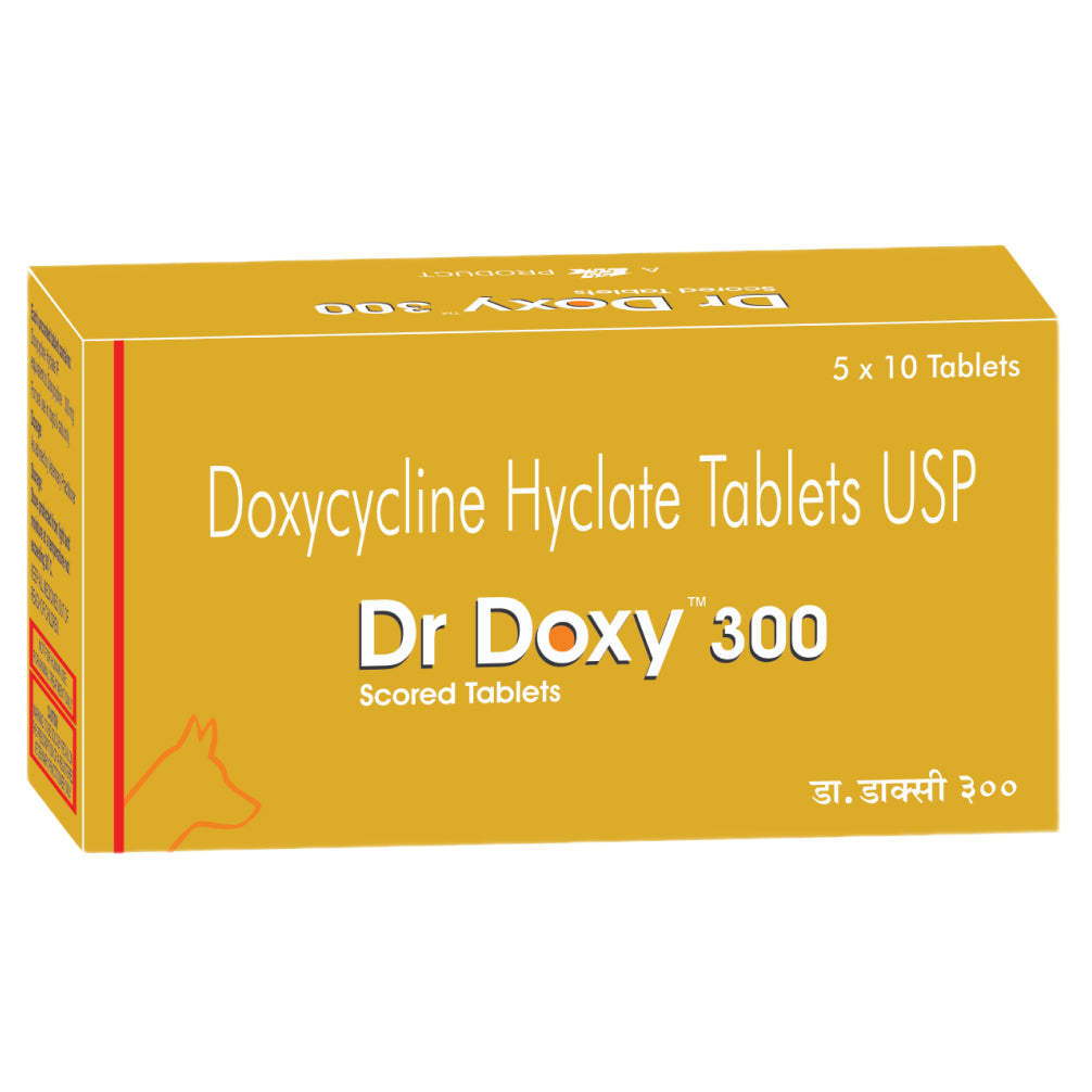 Ttk Dr Doxy 300Mg Tablet For Dogs And Cats: View Uses, Side Effects ...