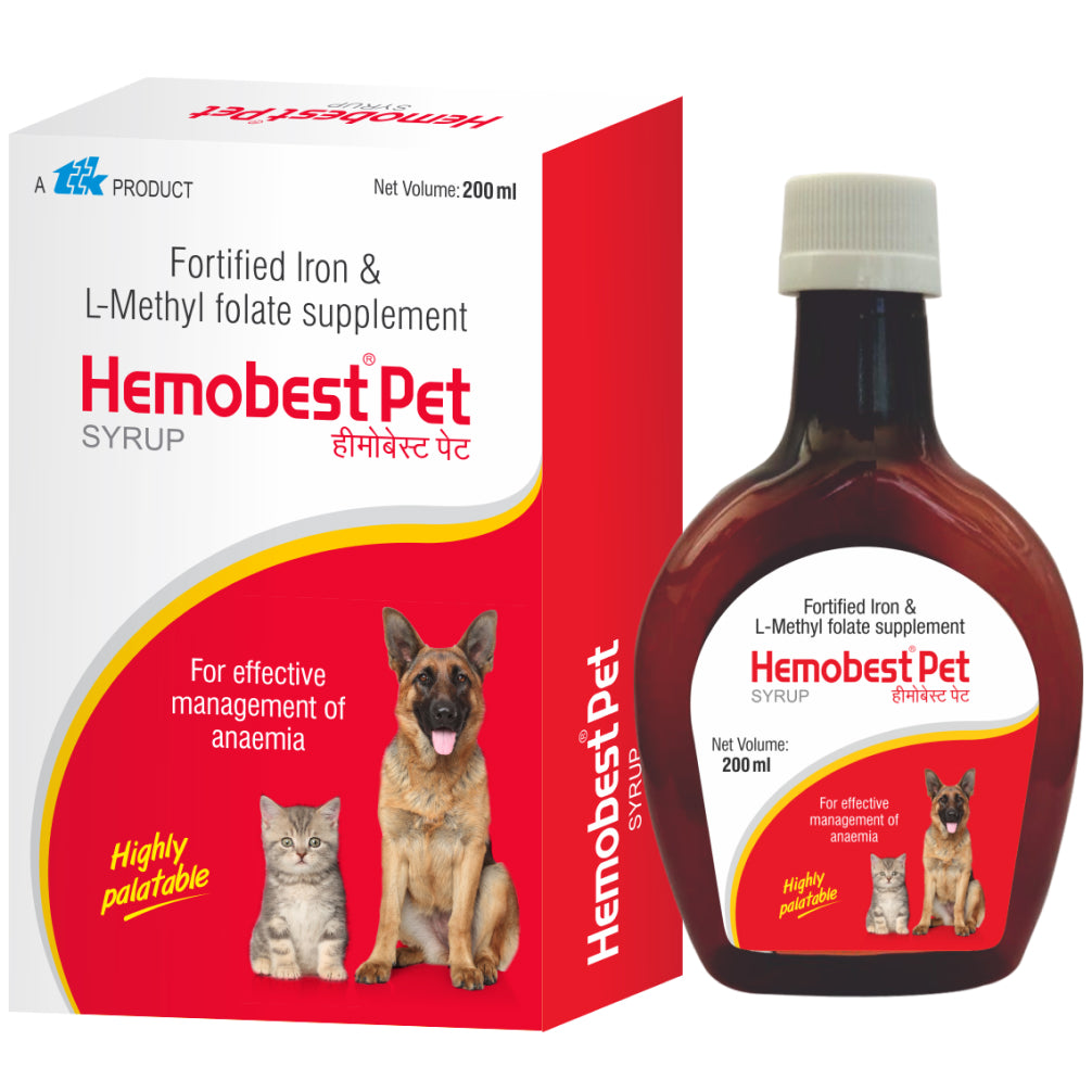 Buy TTK Hemobest for Dogs and Cats Online in India | Supertails